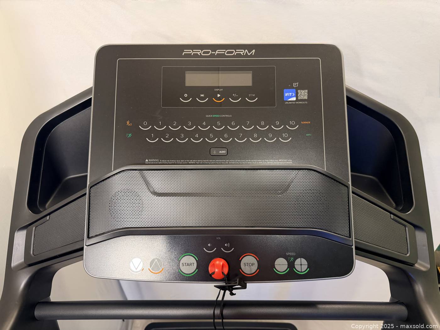 ProForm Carbon TL folding treadmill with manuals | Maxsold