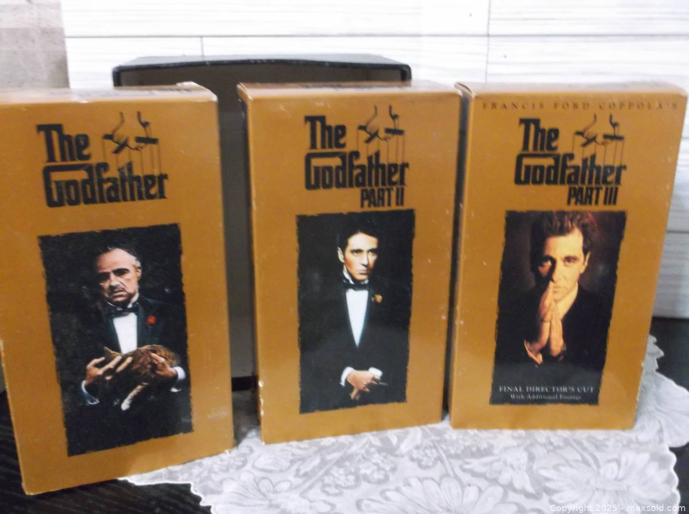 The Godfather Collection six-tape VHS set | Maxsold