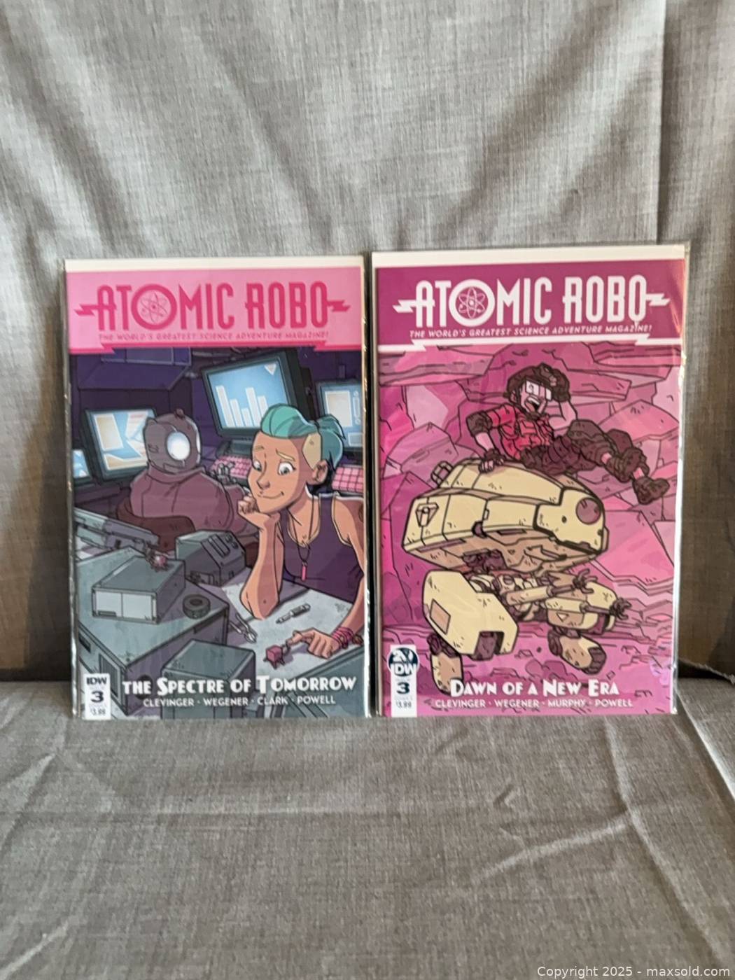 Atomic Robo Comics Issue #3 Pair | Maxsold