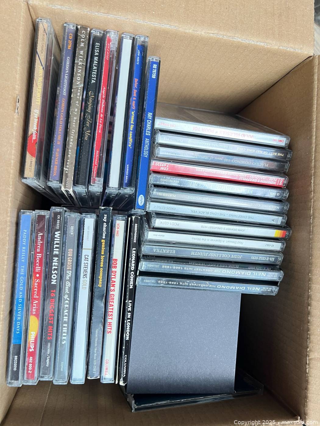 Approx. 40 mixed-artist music CDs | Maxsold