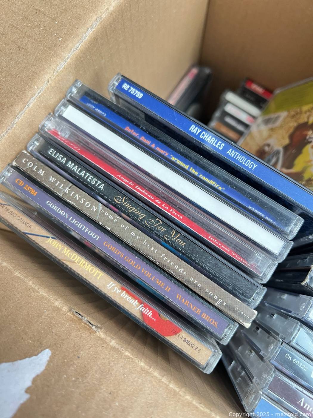 Approx. 40 mixed-artist music CDs | Maxsold