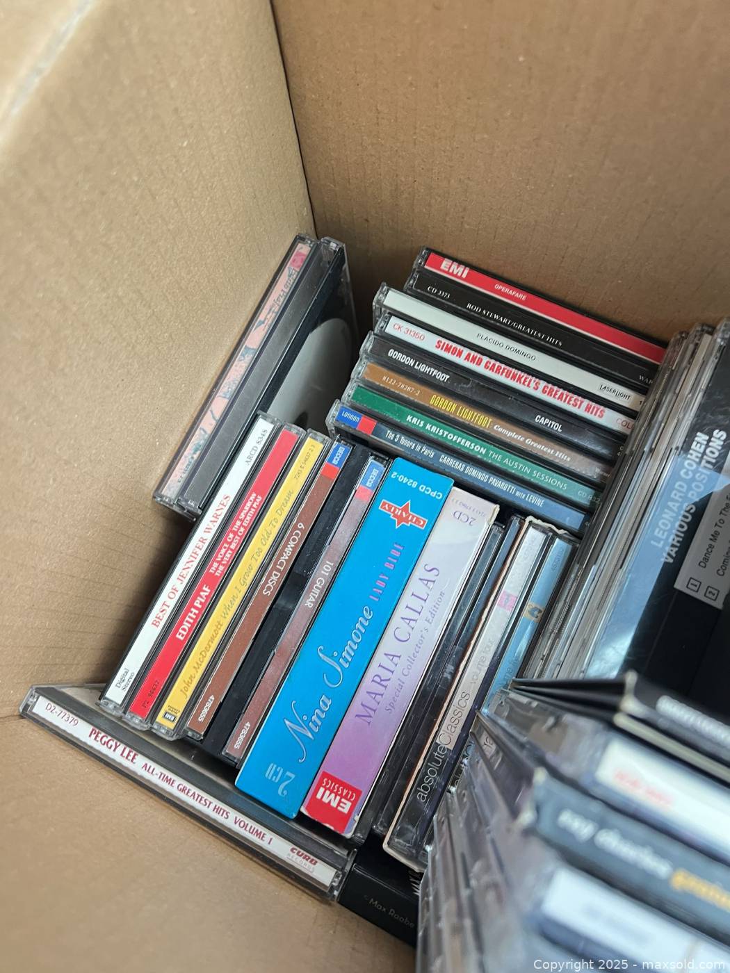 Approx. 40 mixed-artist music CDs | Maxsold