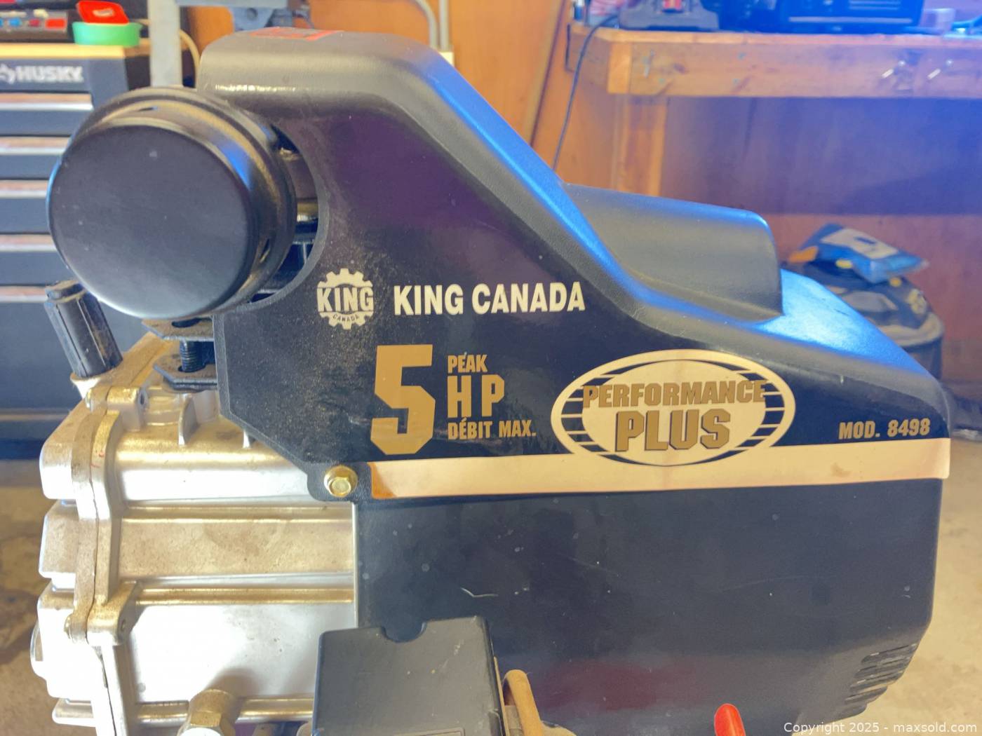 King Canada Performance Plus 20-gallon air compressor with pneumatic ...