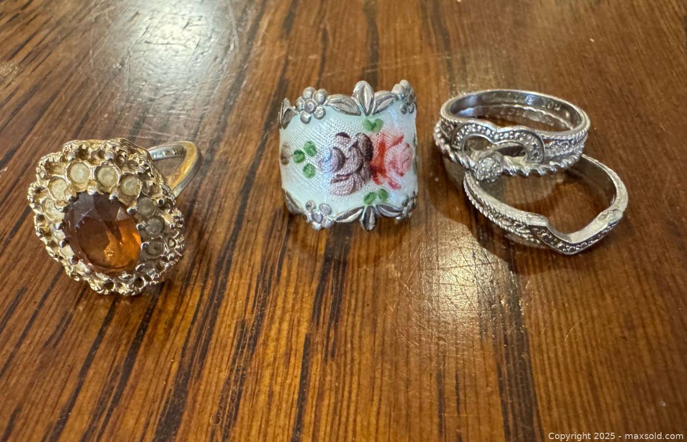 Sterling Silver Rings Sizes 4-7 | Maxsold