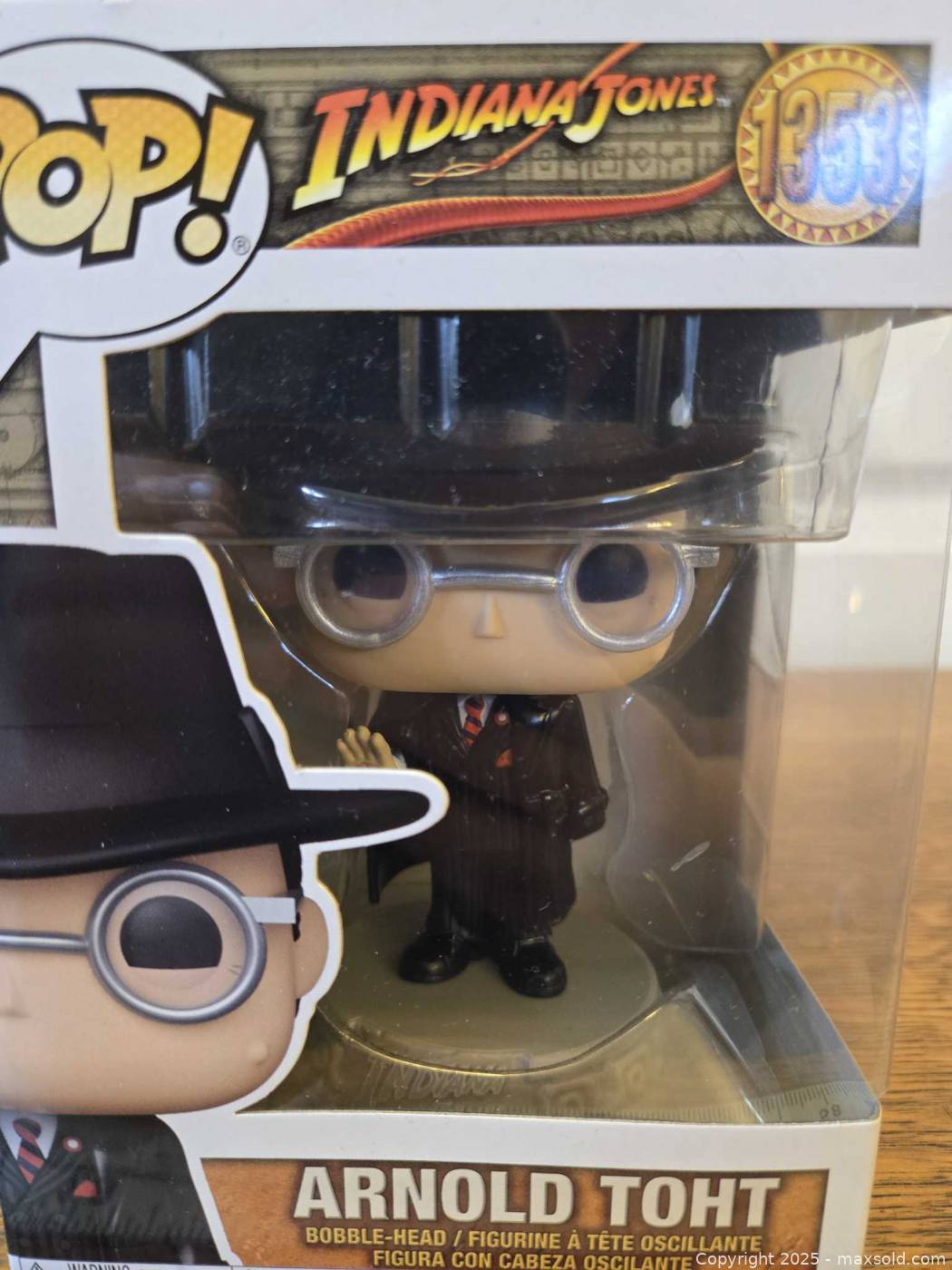Funko Pop! Indiana Jones Arnold Toht #1353 | Maxsold