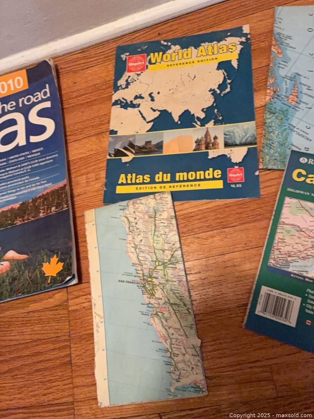 Atlases, Canada highway map, loose maps | Maxsold