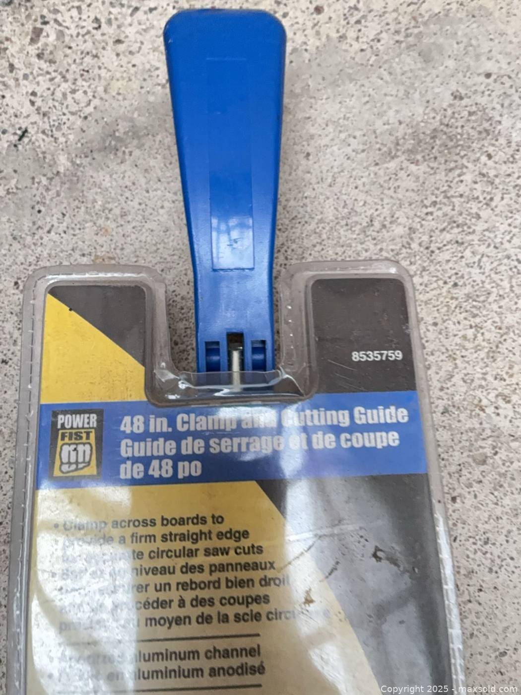 Power Fist 48 in Clamp and Cutting Guide | Maxsold