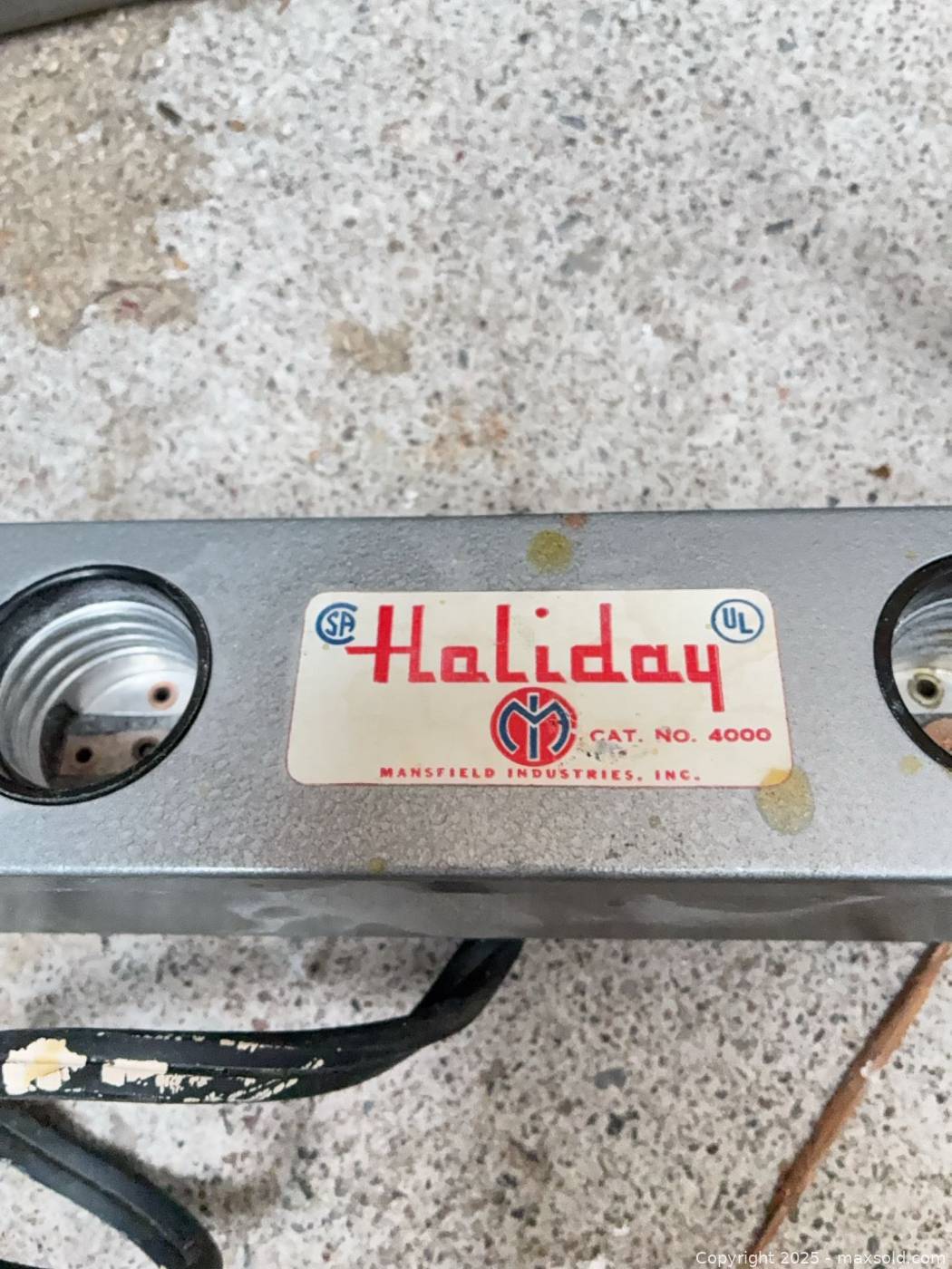 Haliday metal 4-socket spotlight kit | Maxsold