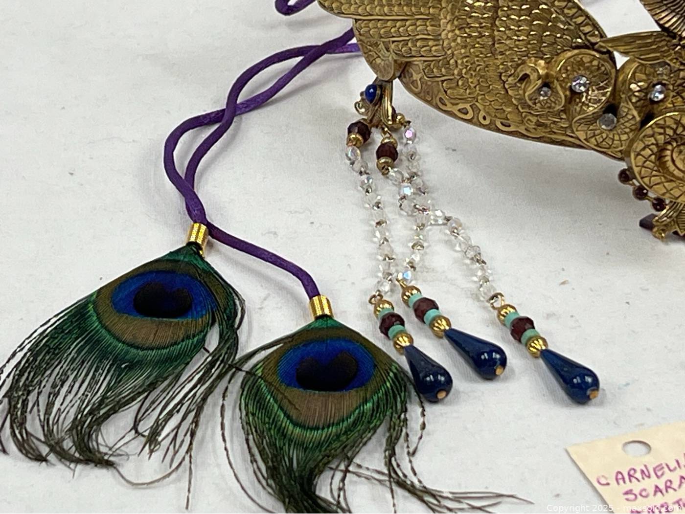 Egyptian style gemstone headpiece | Maxsold