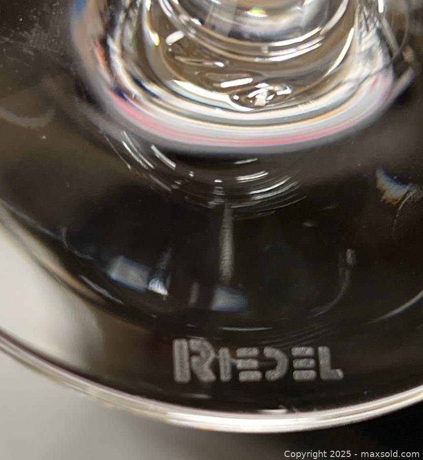 Set of 4 Riedel Crystal Wine Glasses | Maxsold