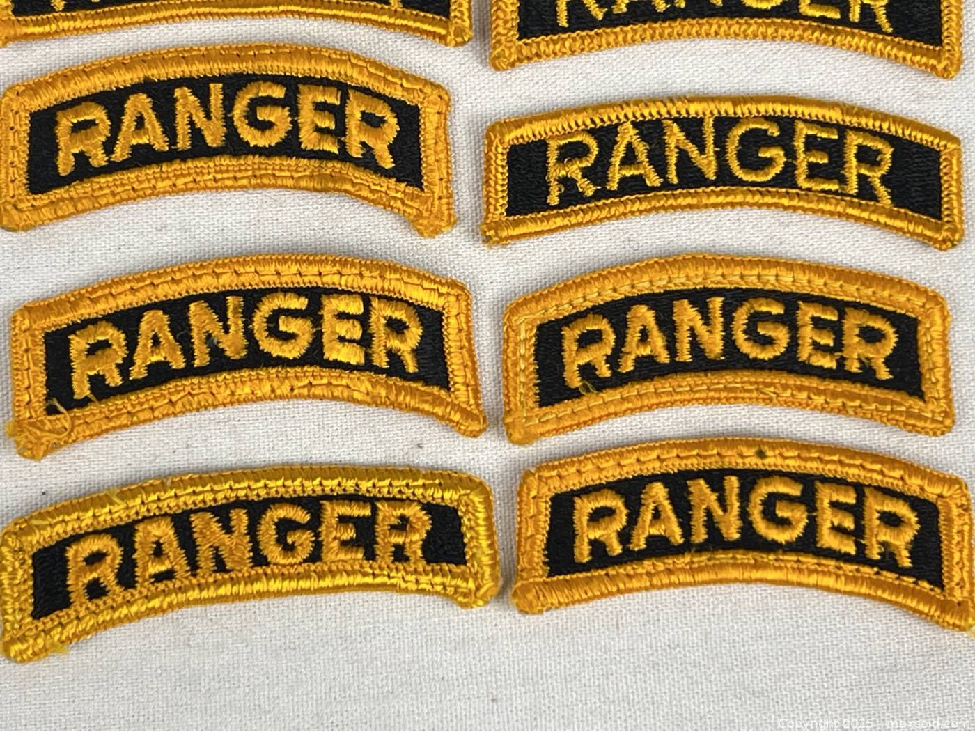 Vintage U.S. Army Ranger tab patches (10) | Maxsold