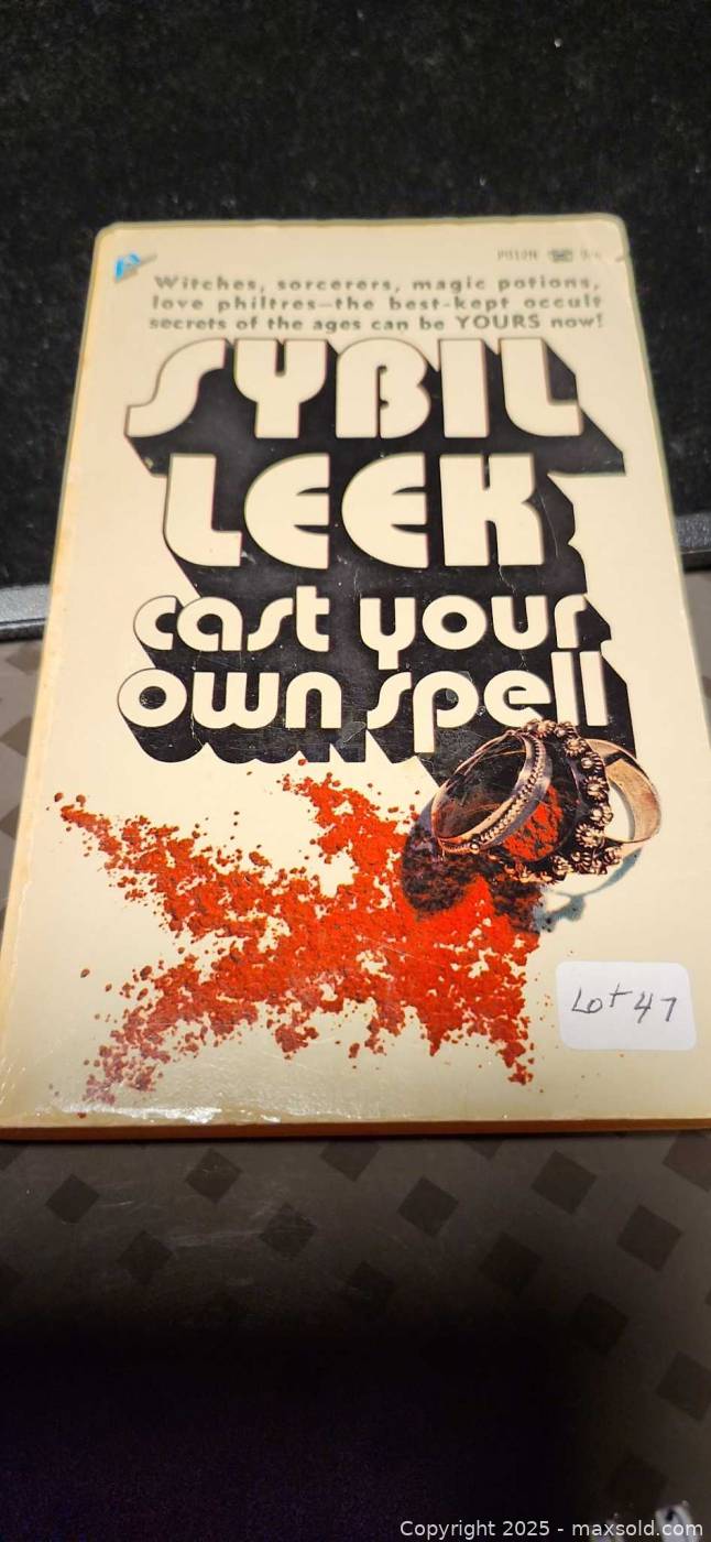 Sybil Leek Cast Your Own Spell paperback | Maxsold