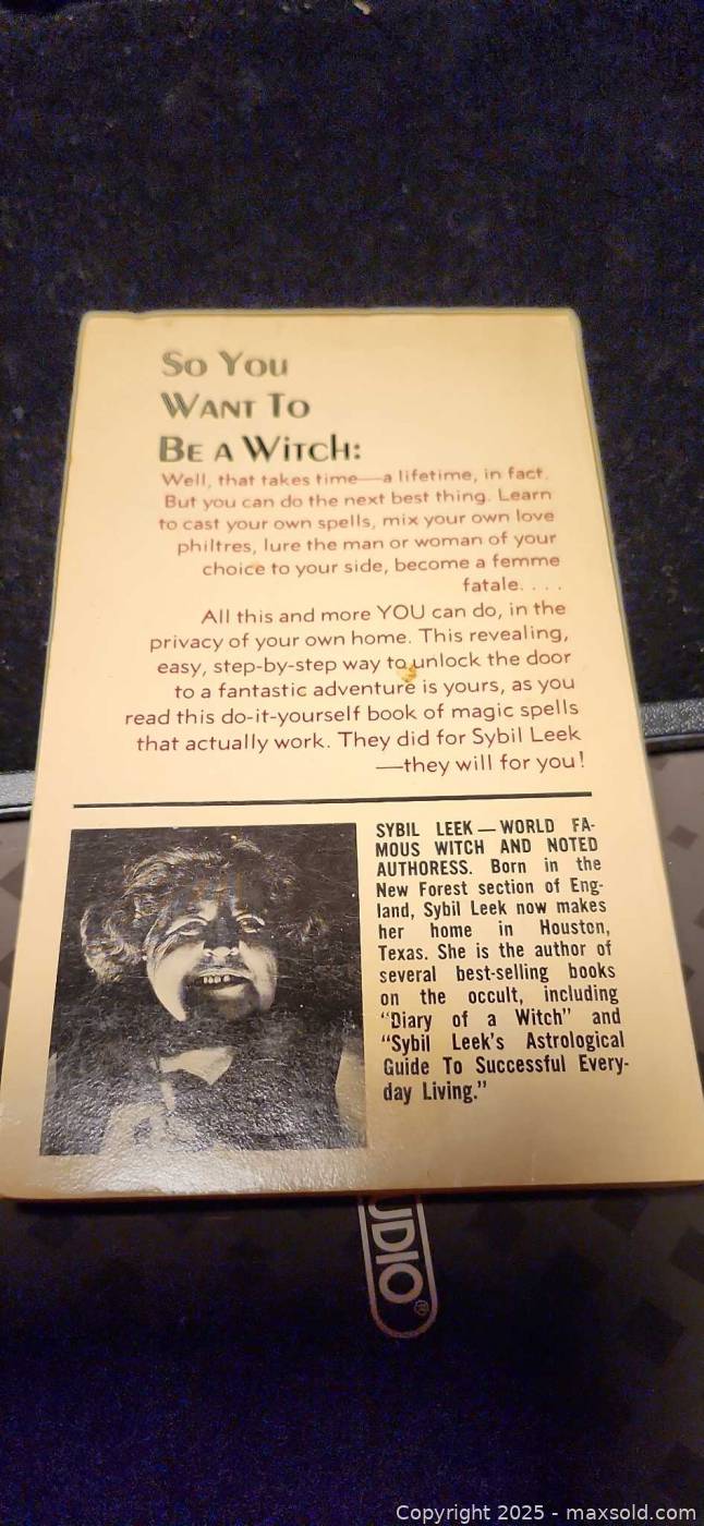 Sybil Leek Cast Your Own Spell paperback | Maxsold