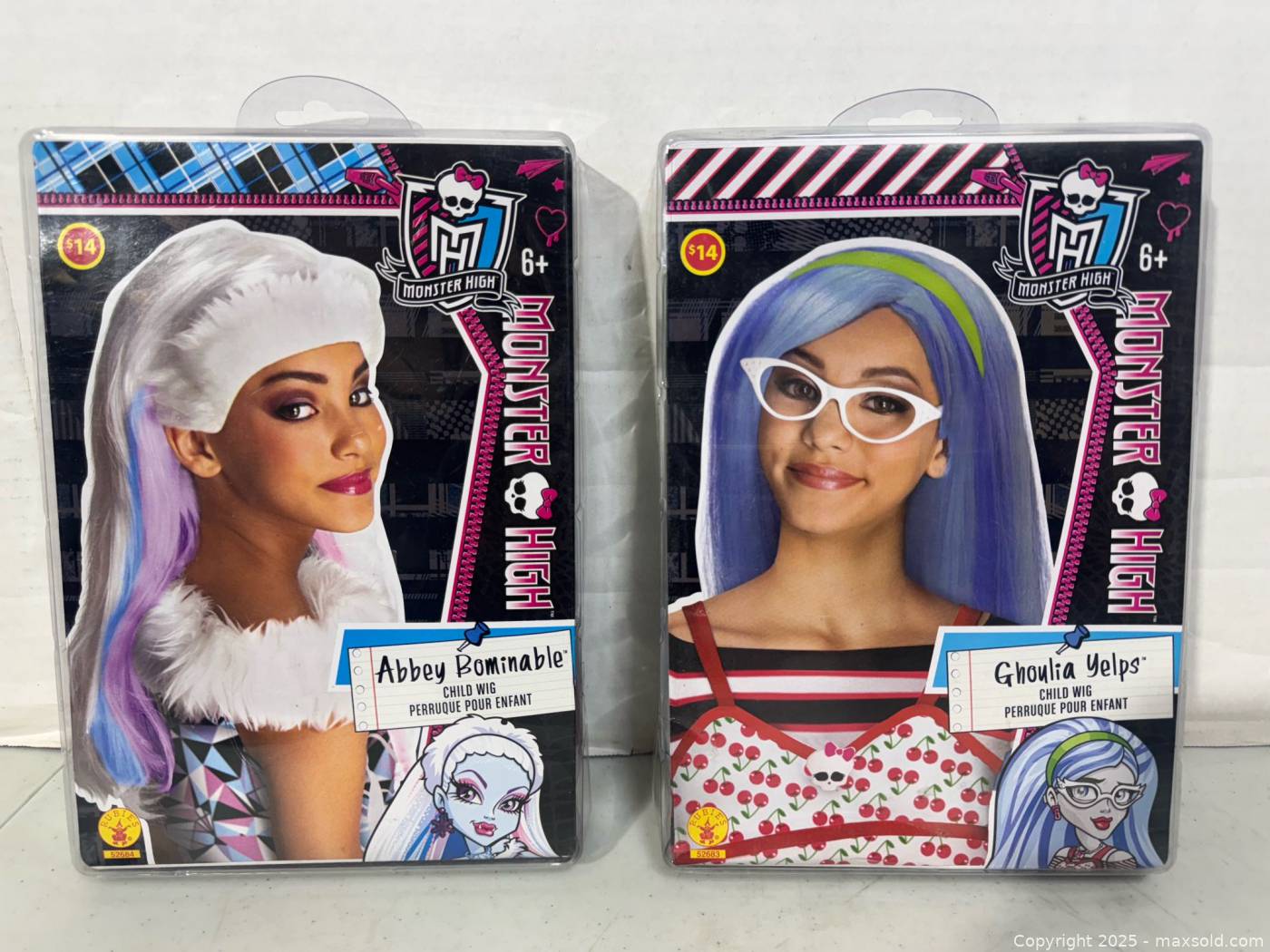 Monster High Abbey & Ghoulia Child Costume Wigs | Maxsold