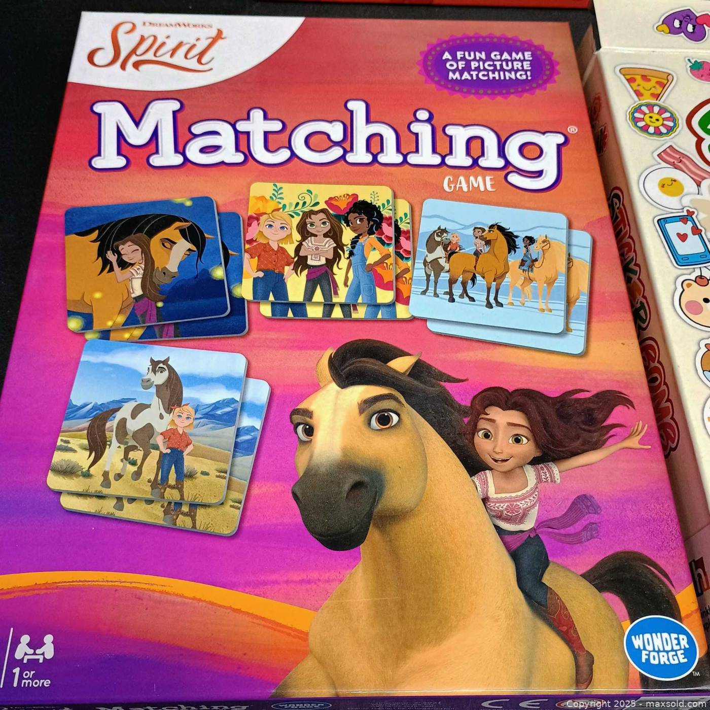 Matching game, Sticker Bomb kit, 1000-piece puzzle sealed | Maxsold