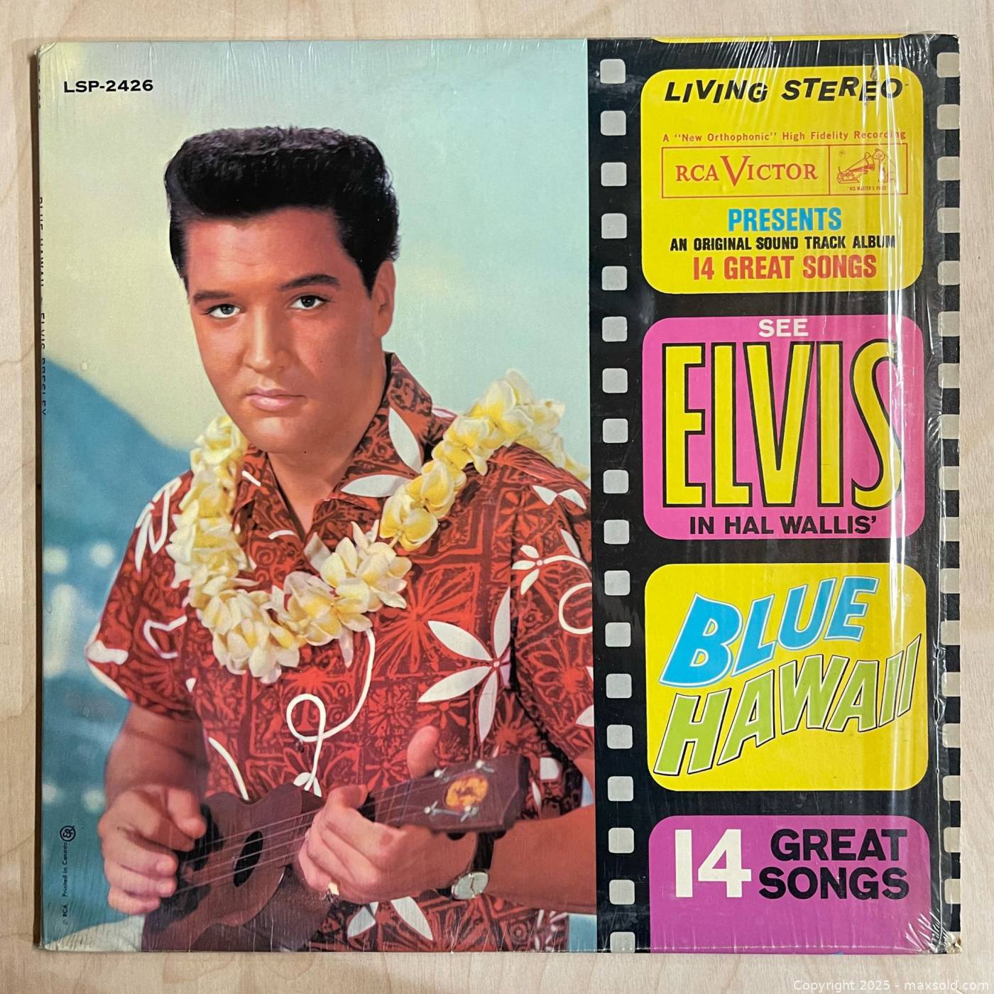 Elvis Presley Blue Hawaii soundtrack LP | Maxsold