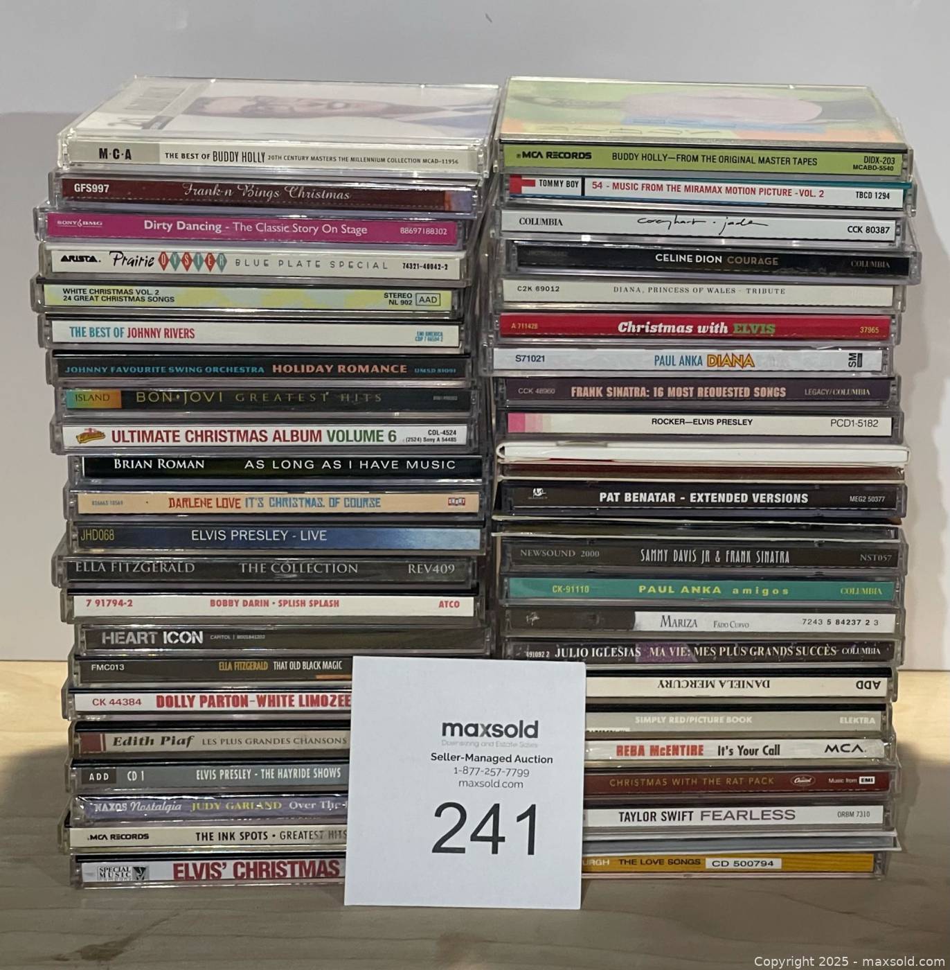Assorted Music CD Collection, approx. 45 | Maxsold