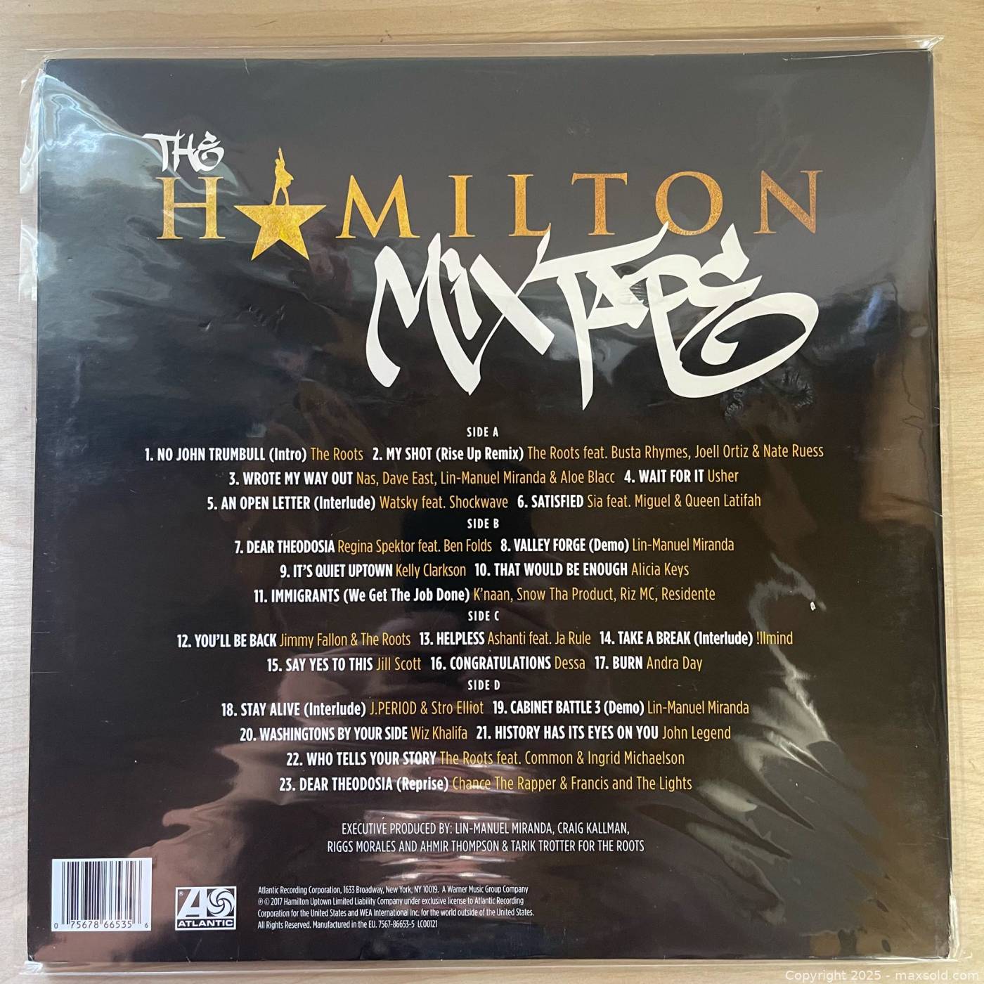 Hamilton: The Mixtape 2-LP Vinyl | Maxsold