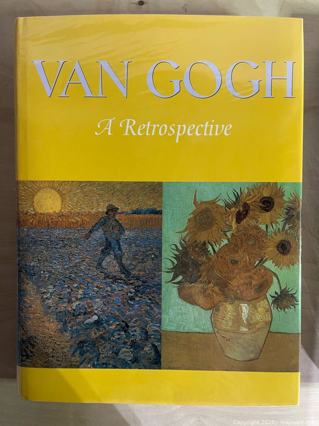 Monet and Van Gogh Retrospective hardcovers | Maxsold