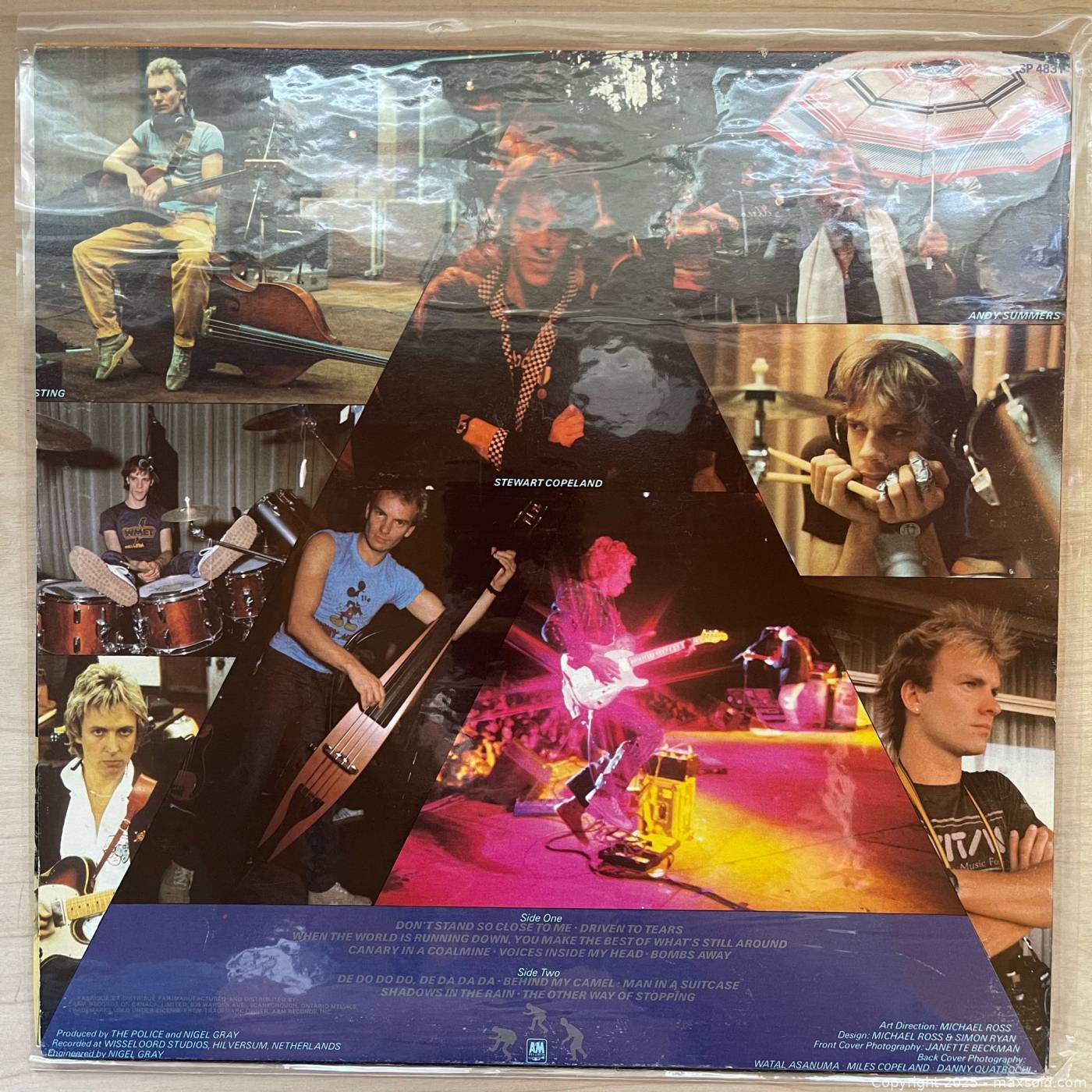 The Police Zenyatta Mondatta LP Vinyl | Maxsold