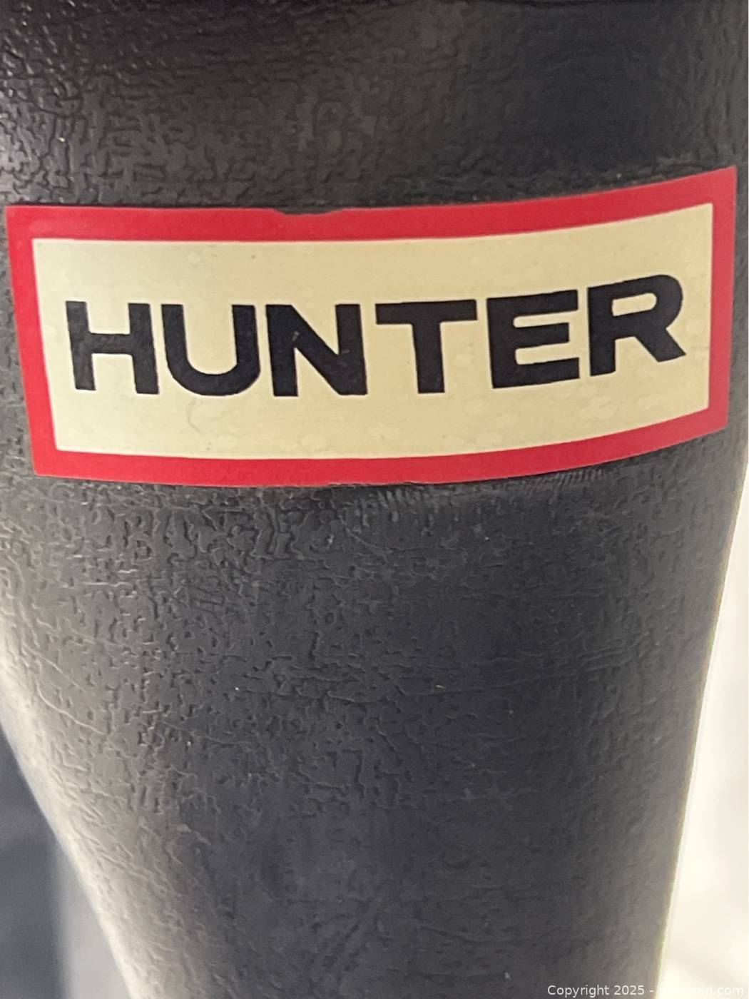 Hunter Original Short Rain Boots Size UK 9 | Maxsold