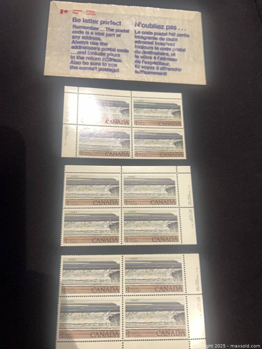 40 mint Canadian landscape postage stamps | Maxsold