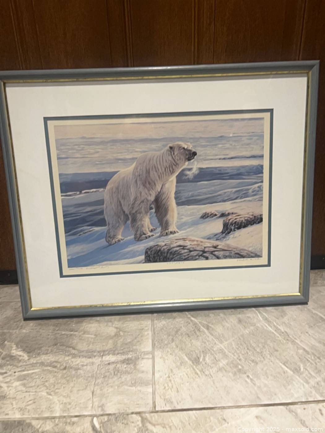 Lissa Calvert Polar King signed limited edition print | Maxsold