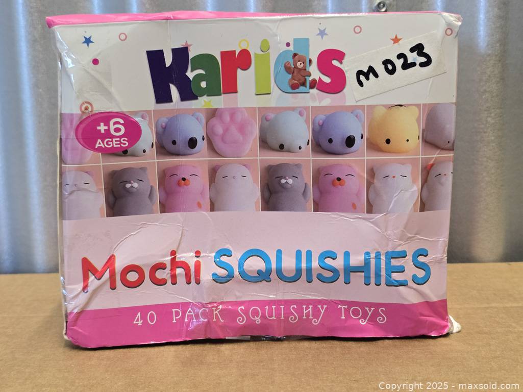 Karids Mochi Squishies 34-Pack | Maxsold