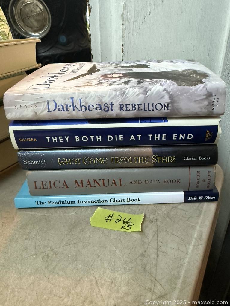 5 misc. books | Maxsold