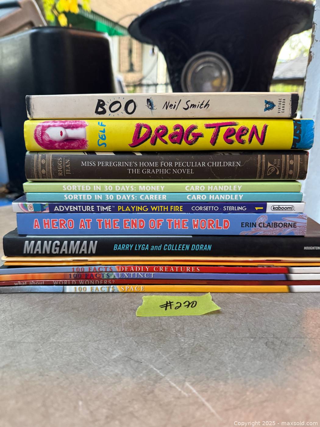 11 young adult and graphic novel books | Maxsold