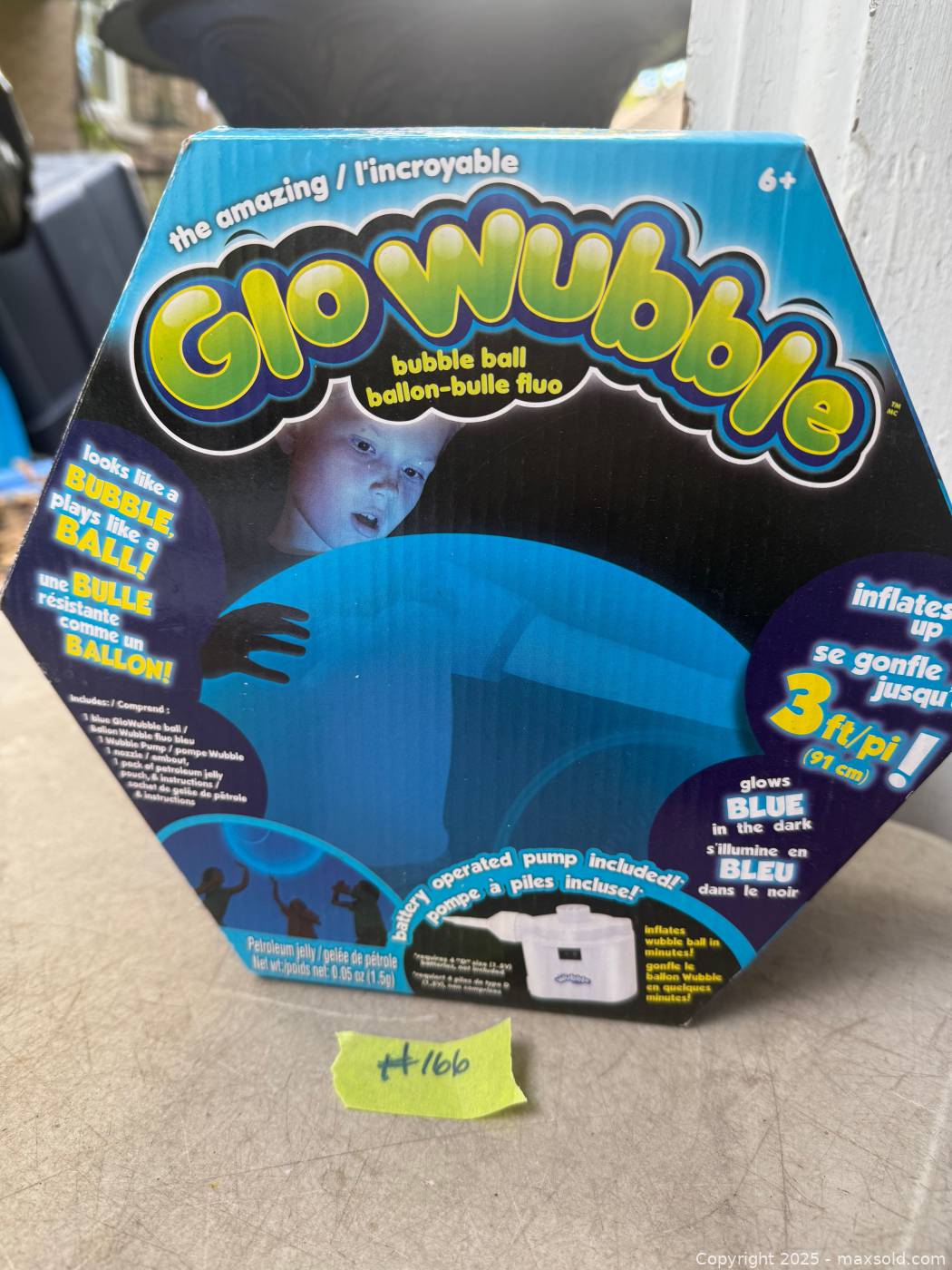Glo Wubble bubble ball toy new in box | Maxsold