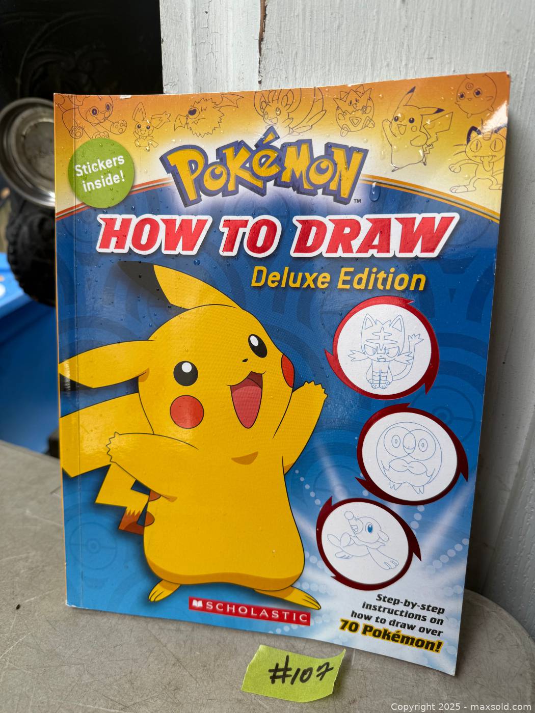 Pokemon How To Draw Deluxe Edition Book | Maxsold