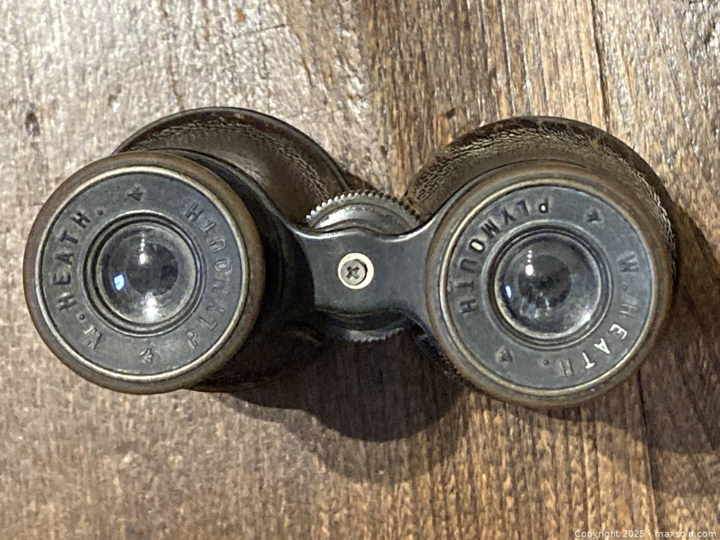 Antique W. Heath Plymouth field glasses binoculars | Maxsold