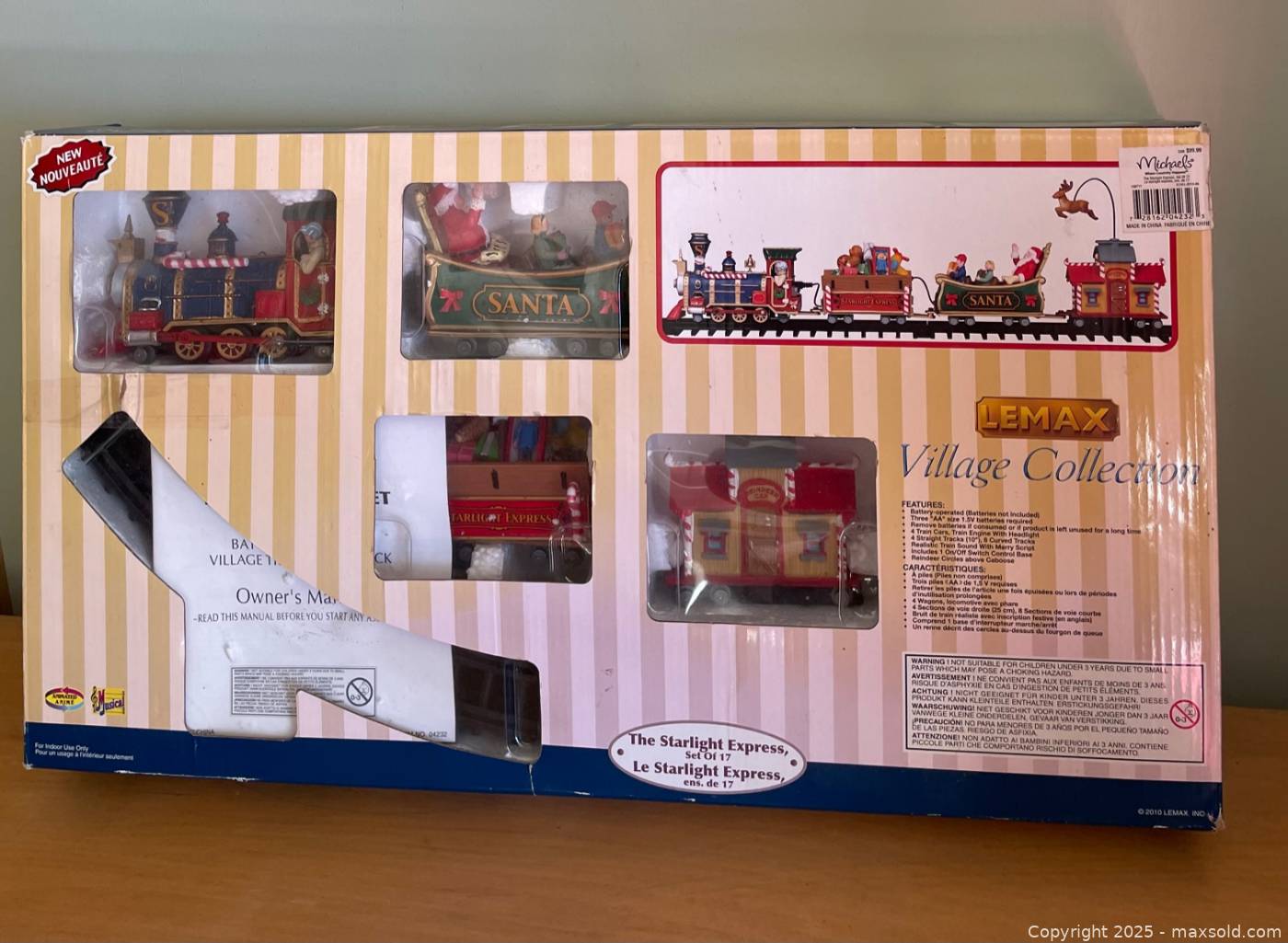 Lemax Village Collection The Starlight Express train set | Maxsold