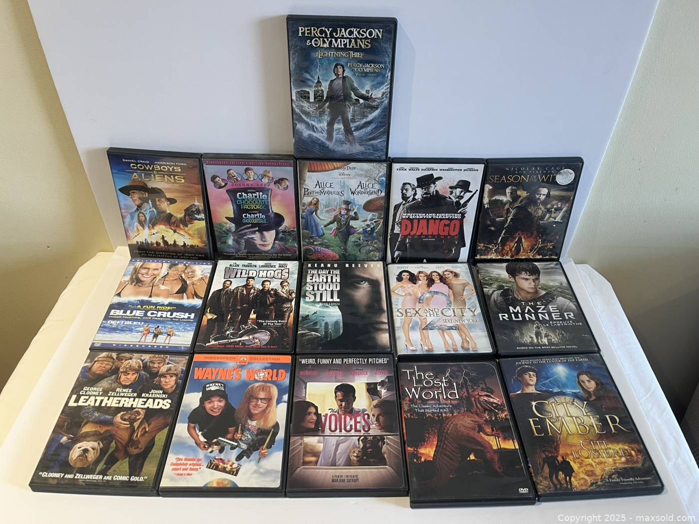 Adventure DVD movie collection | Maxsold