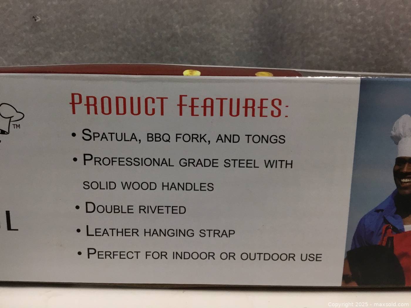 Grande Chef 3-Piece BBQ Tool Set | Maxsold