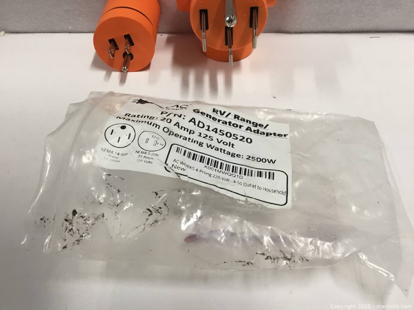 AC Works 15A & 20A Power Adapters | Maxsold