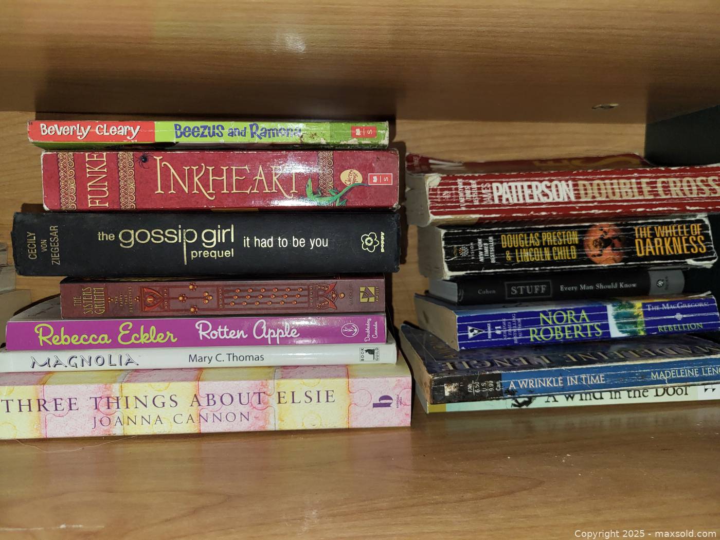 Mixed fiction and YA/children’s books approx. 15 | Maxsold