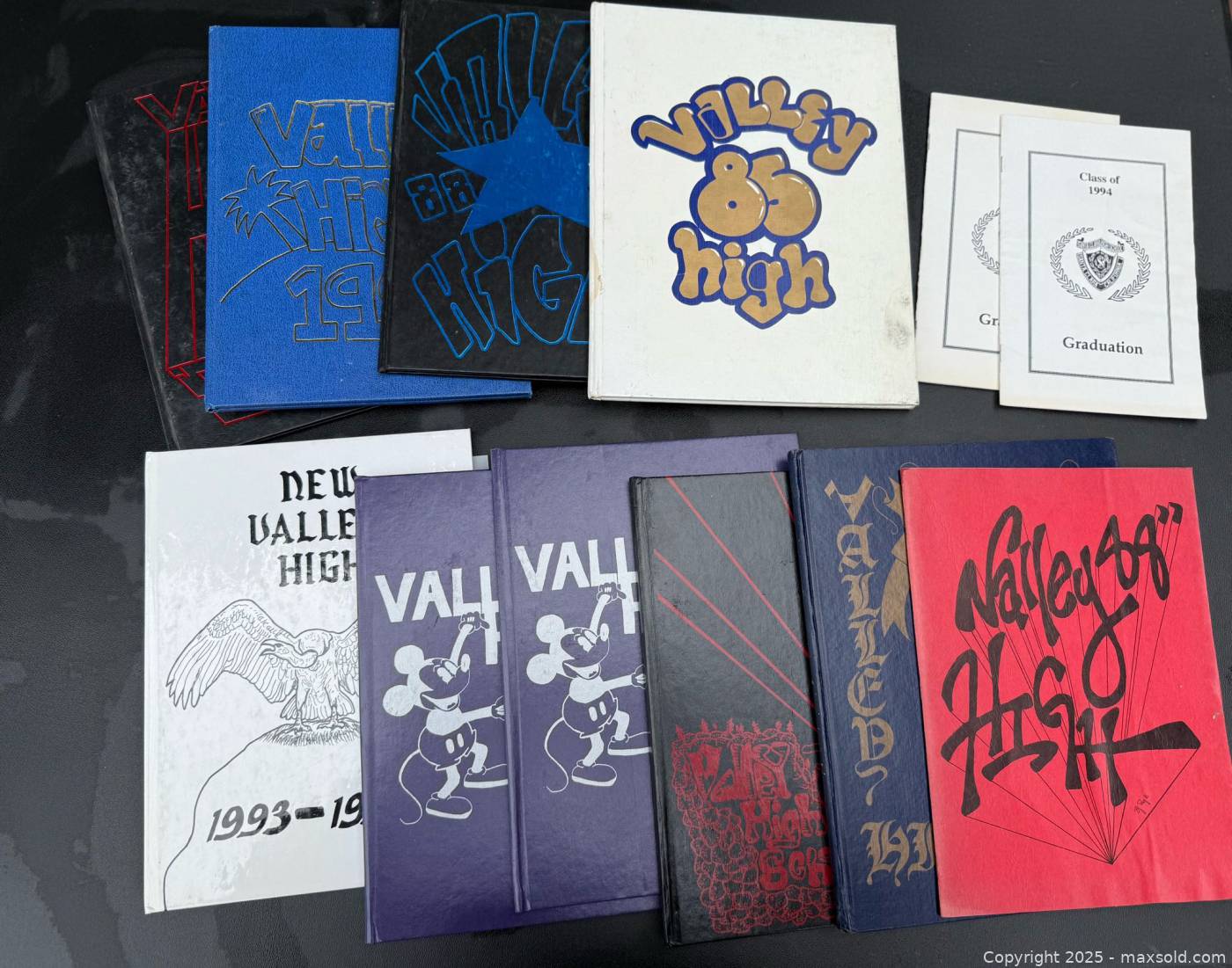 Valley High School Yearbooks Collection | Maxsold