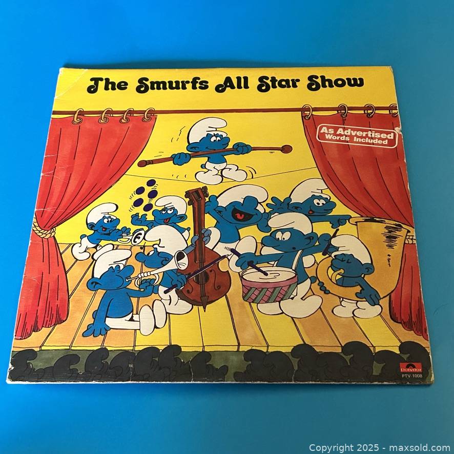Smurfs Children's Vinyl Albums | Maxsold