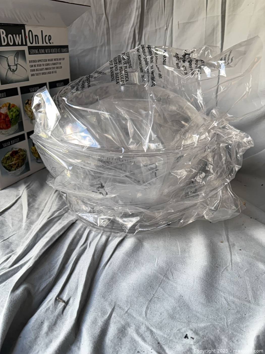 Prodyne Cold Bowl On Ice serving bowl | Maxsold