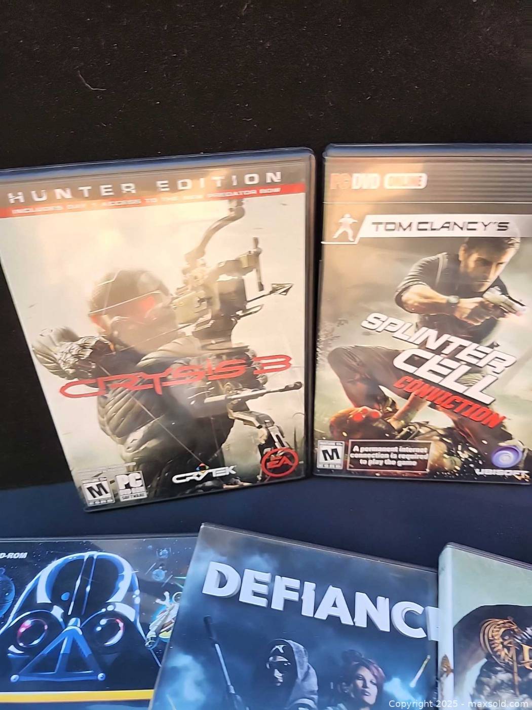 Nine PC video games | Maxsold