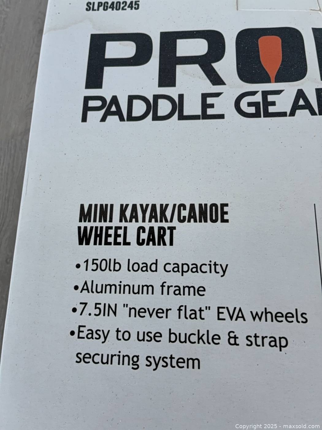 Propel Paddle Gear mini kayak/canoe wheel cart | Maxsold