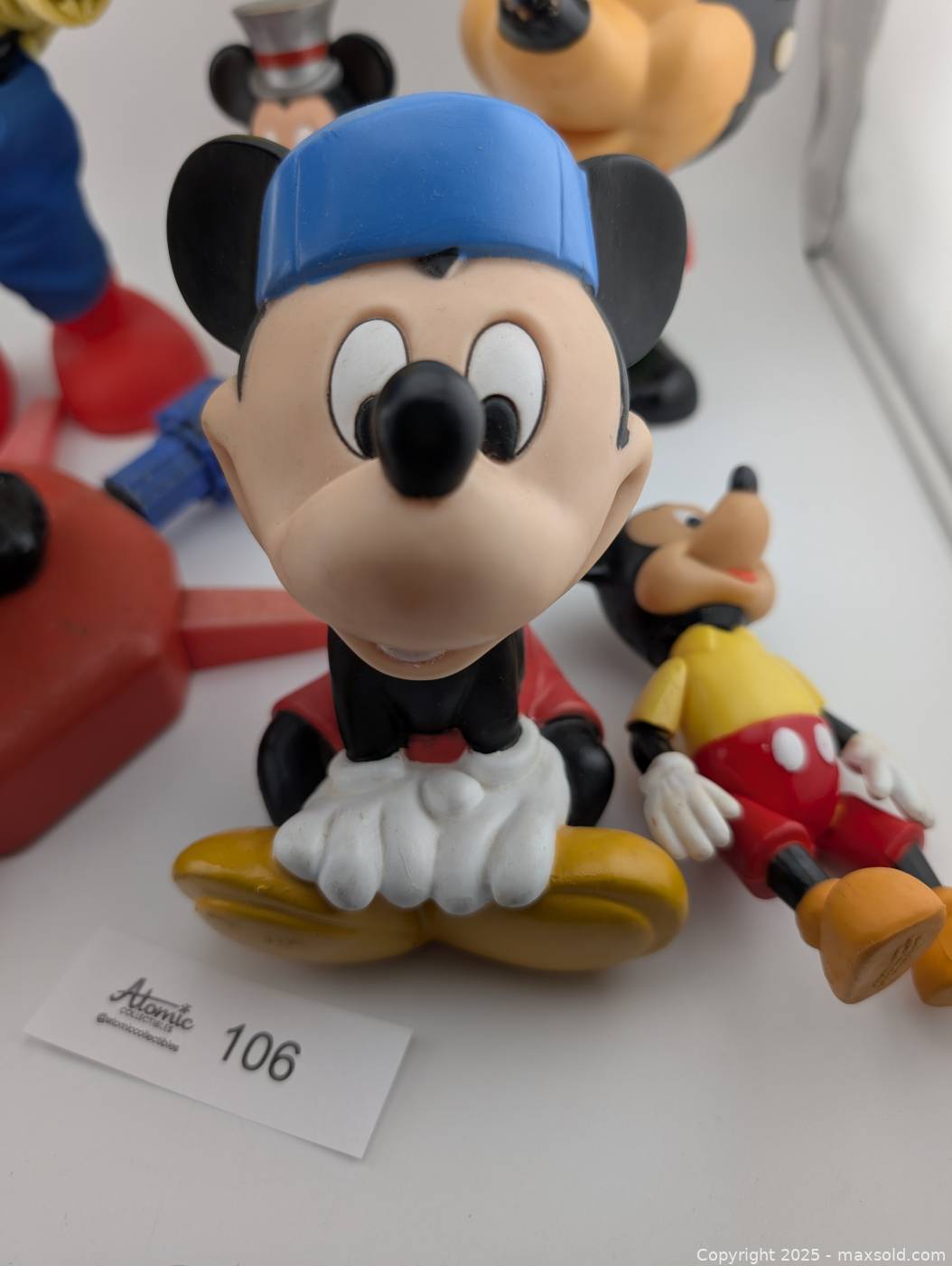 Vintage Disney Mickey Figures + 1976 Talking Doll | Maxsold