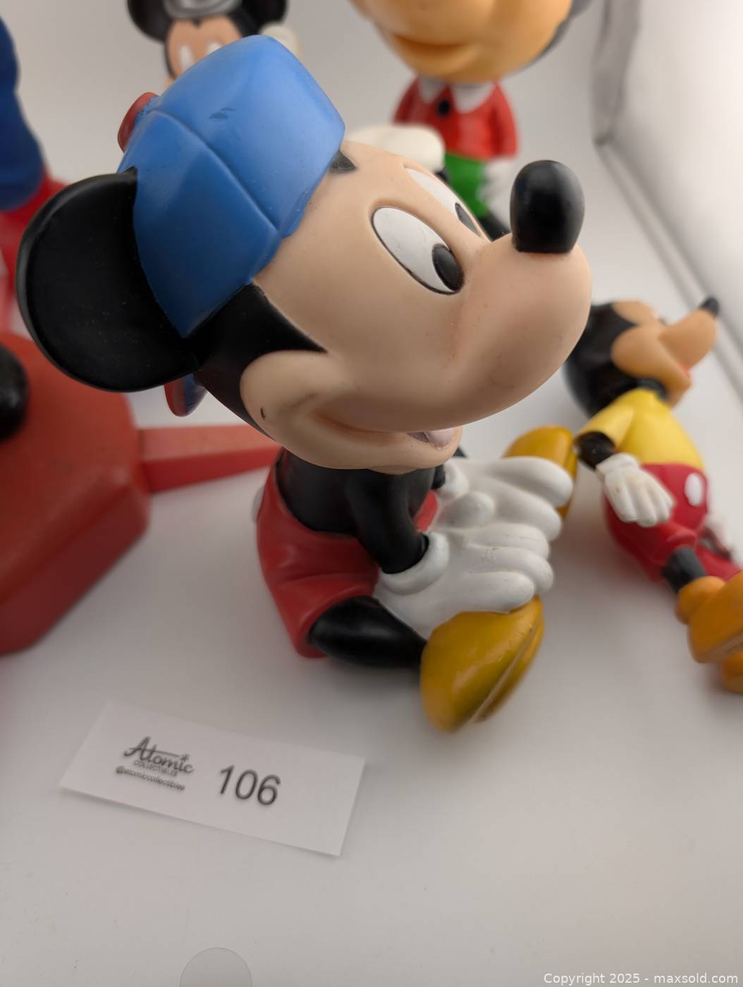 Vintage Disney Mickey Figures + 1976 Talking Doll | Maxsold