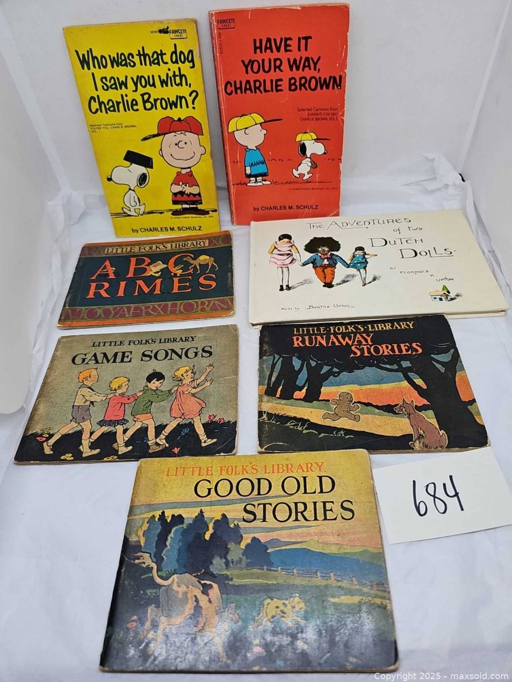 Charlie Brown and Little Folks Library books | Maxsold