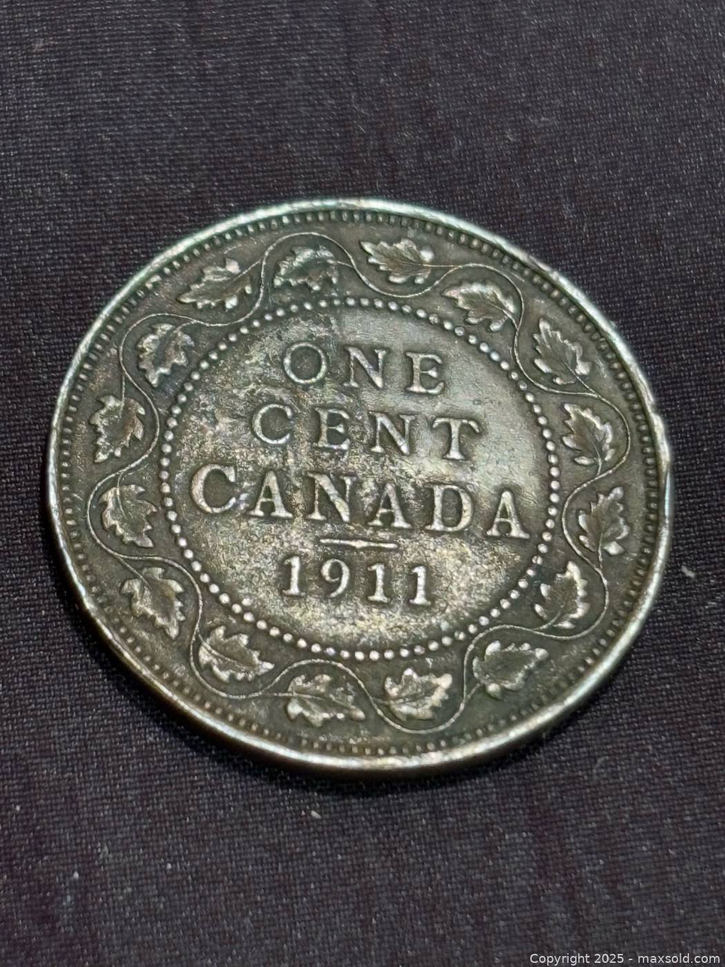 1911 Canada large one cent coin | Maxsold
