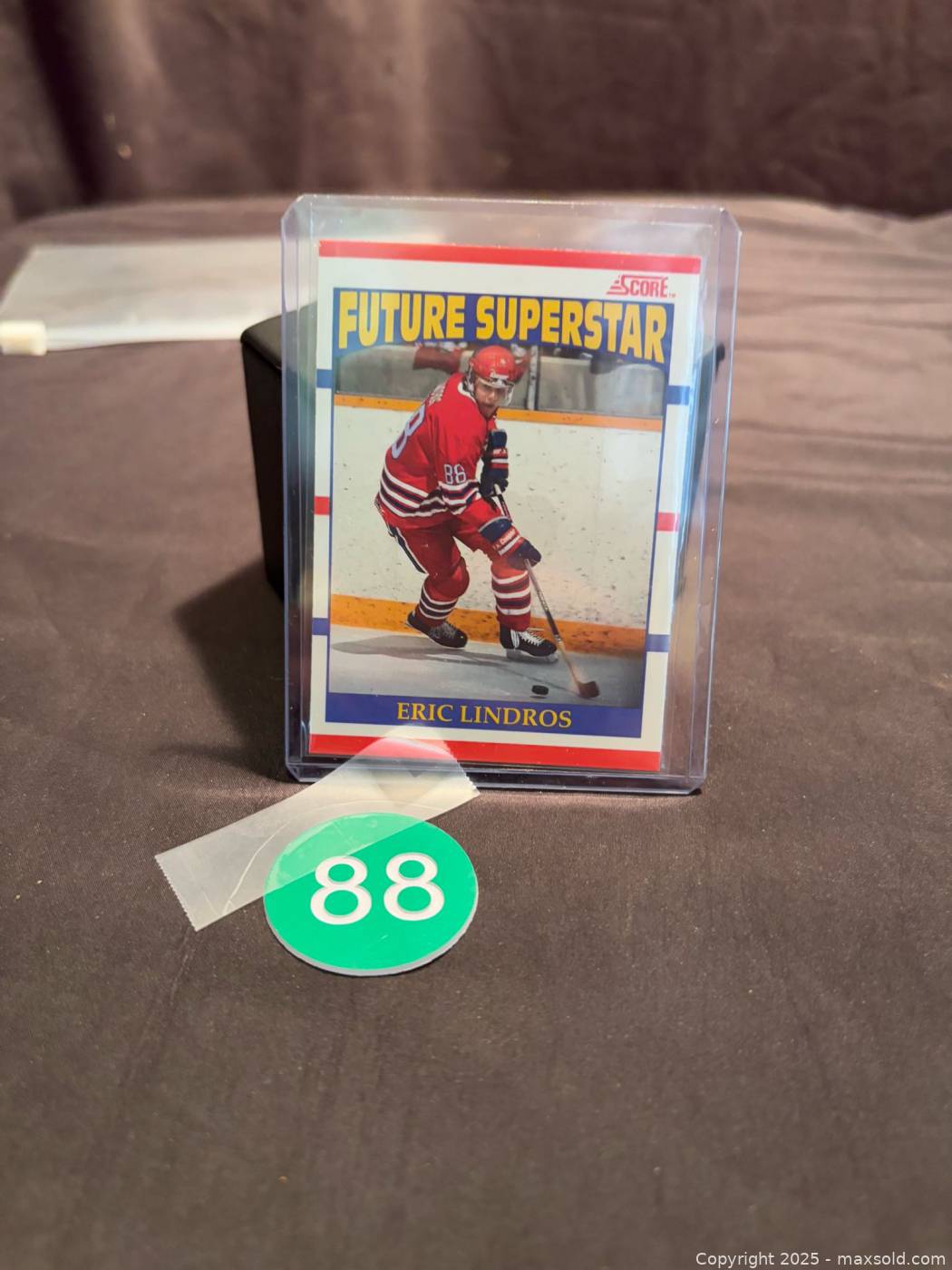 1990 Score Eric Lindros Future Superstar RC | Maxsold