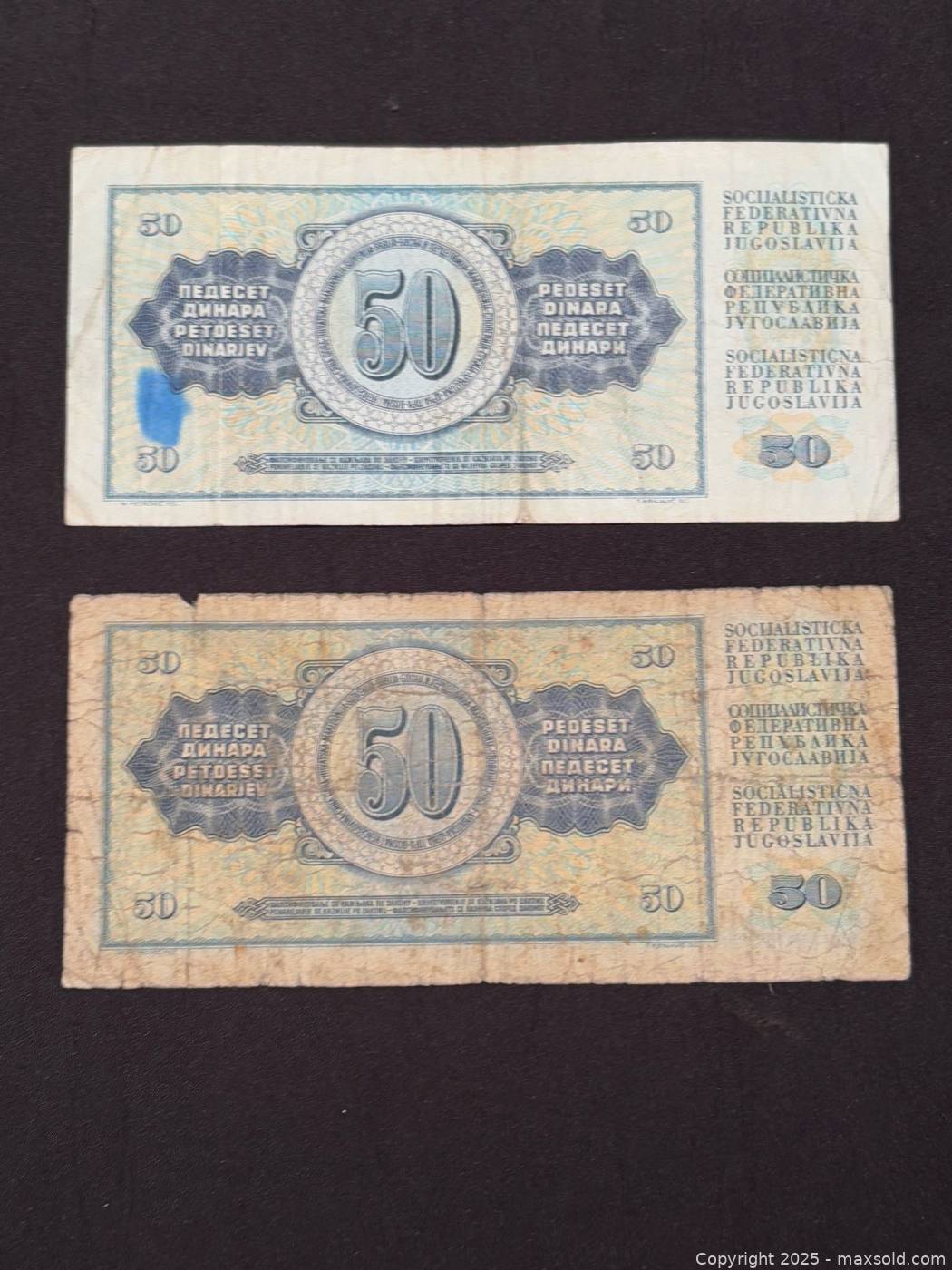 World paper currency banknotes | Maxsold