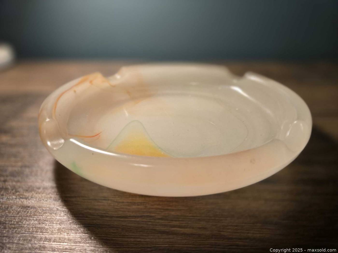 Extra large vintage onyx ashtray | Maxsold